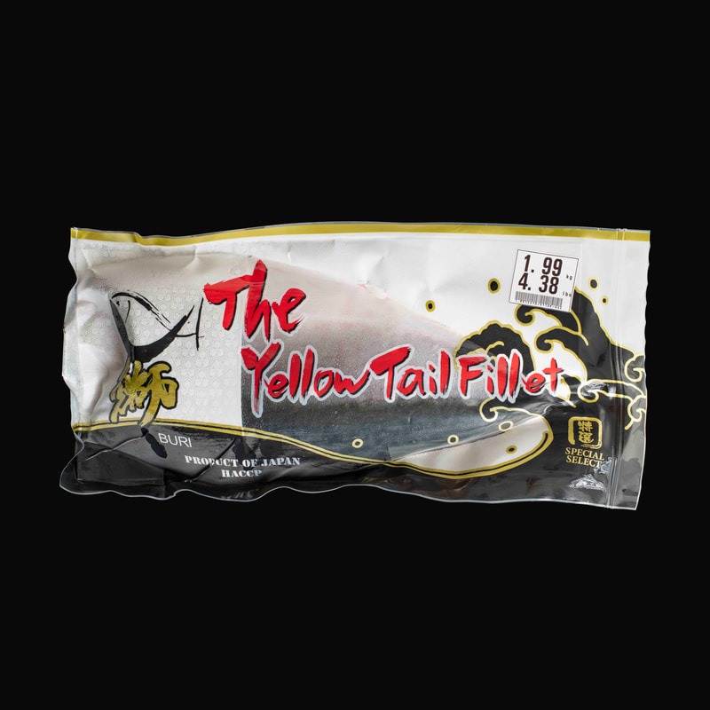 Hamachi Frozen Fillet Per KG - STS Seafood Direct