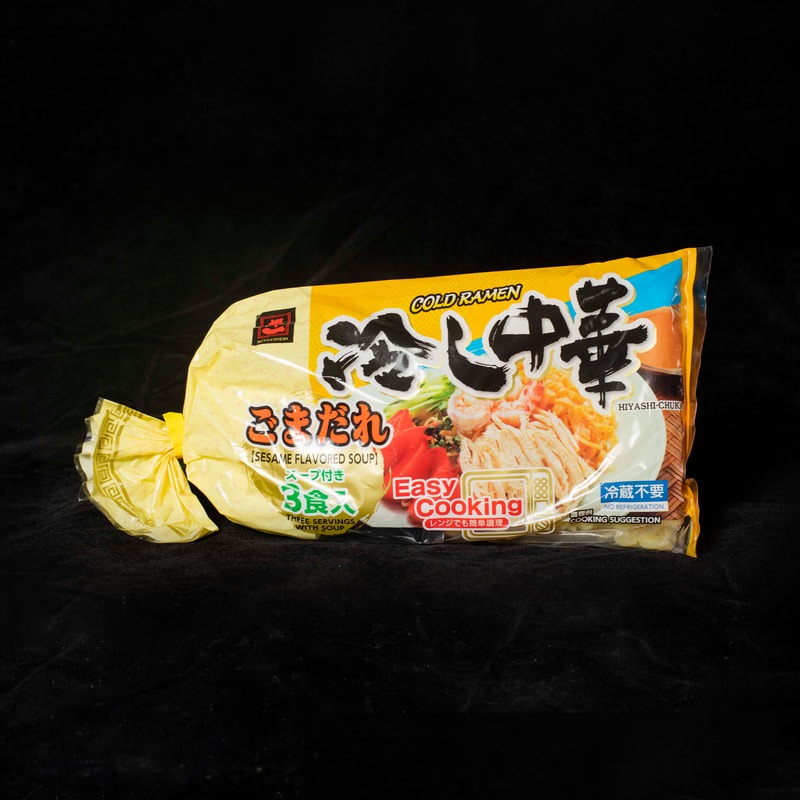 Miyakoichi Hiyashi Chuka Goma 225G (3P) - STS Seafood Direct