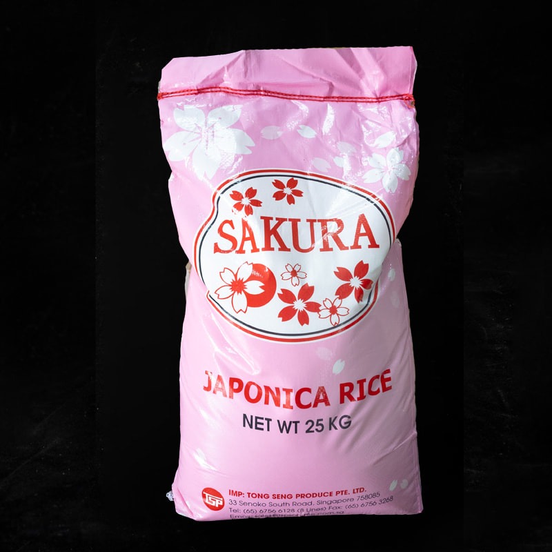Sakura Japonica Rice 25KG - STS Seafood Direct